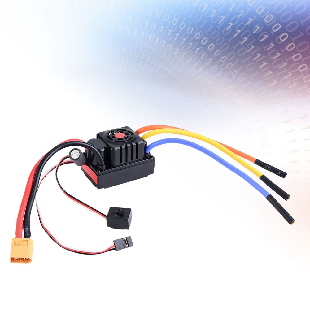 SAP Waterproof Brushless 120A ESC 6S 24V Speed Controller For 1/8 RC ...