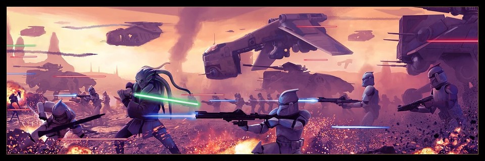 Star Wars Prequel Trilogy Variant Poster Set AP #1/25! Bottleneck ...