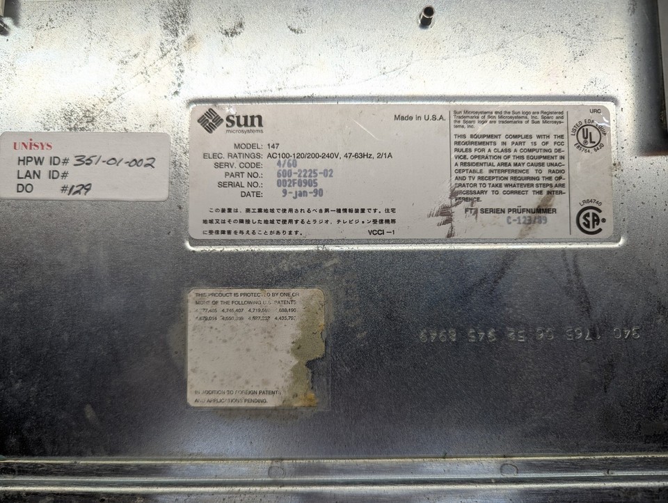 Two Sun SPARCstation 1+ UNIX Workstations | eBay