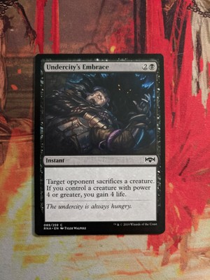 MTG Card: Undercity's Embrace | eBay