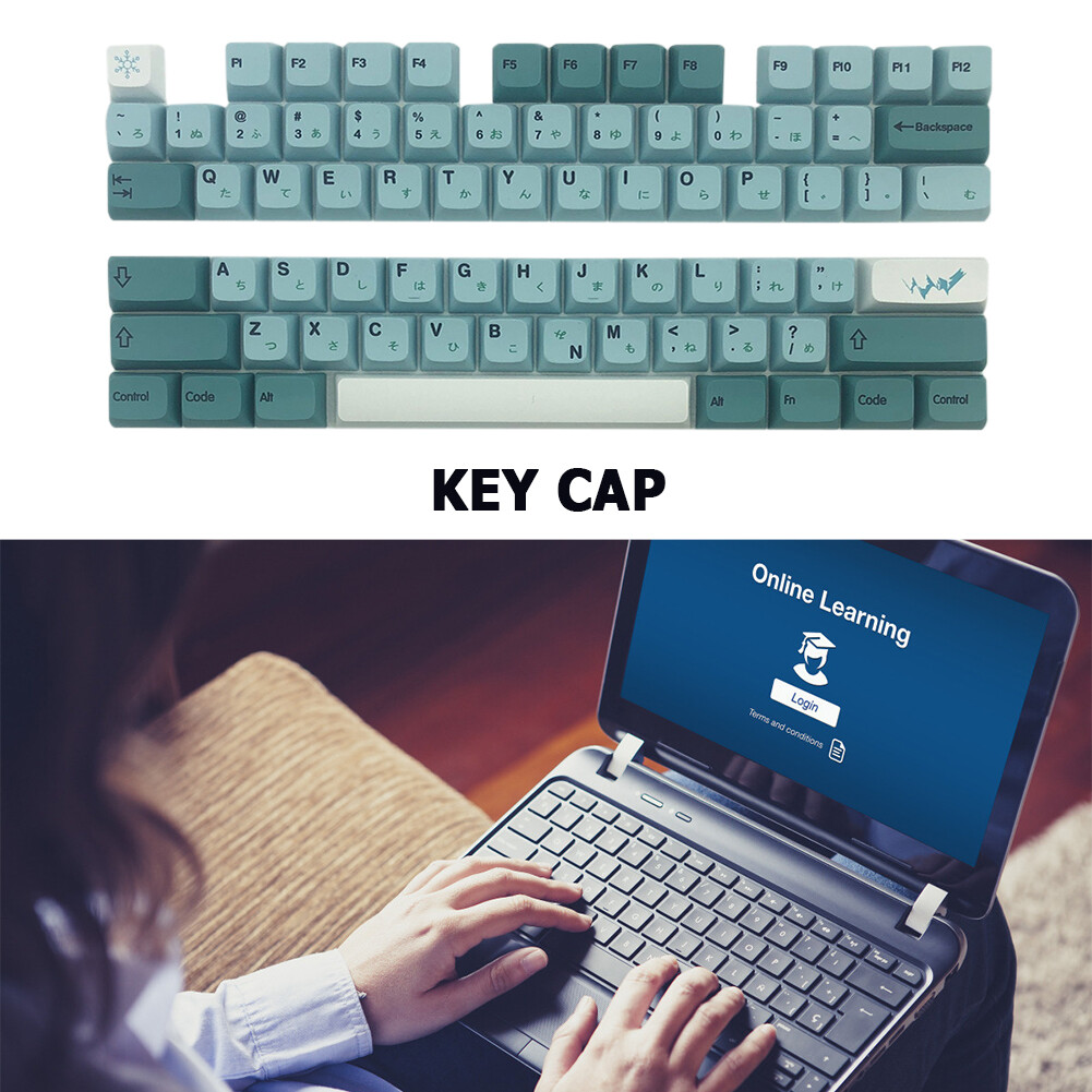 PBT Keycaps XDA Profile Key Caps 126 Keys Dye Sublimation(Iceberg ...