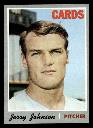 1970 Topps #162 Jerry Johnson VG / EX | eBay
