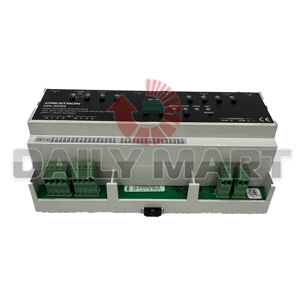 Used & Tested CRESTRON DIN-8SW8 Switch Control Module | eBay