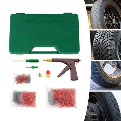 Tire Plugger Tubeless Tire Wheel Repair Gun Kit Mushroom Plug Probe ...