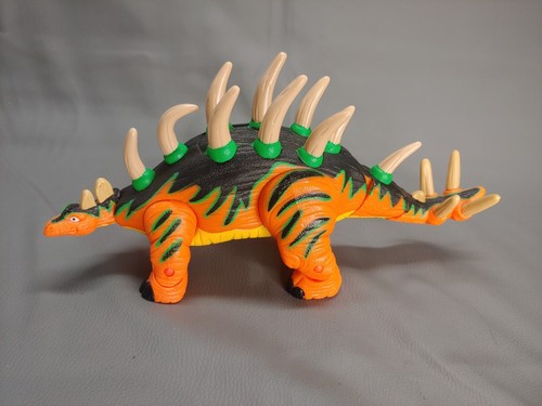 Imaginext Spike the Stegosaurus Red Yellow 9.5" Dinosaur Figure Fisher ...
