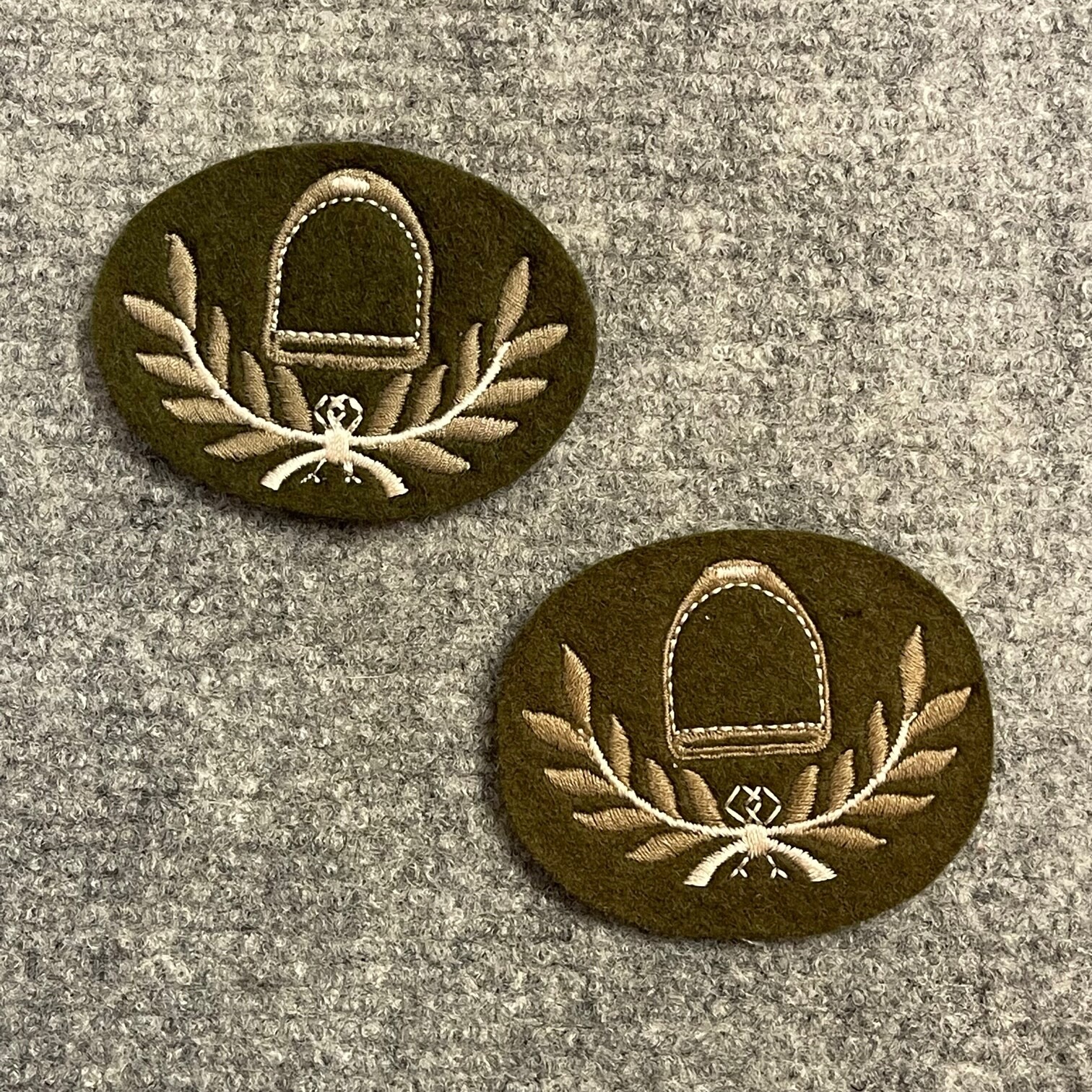 British Army Surplus Issue FAD & No.2 Dress Trade Patch Mounted Duty ...