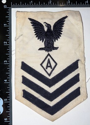 WWII USN Navy Athletic Instructor Petty Officer 1st Class Rate Patch | eBay
