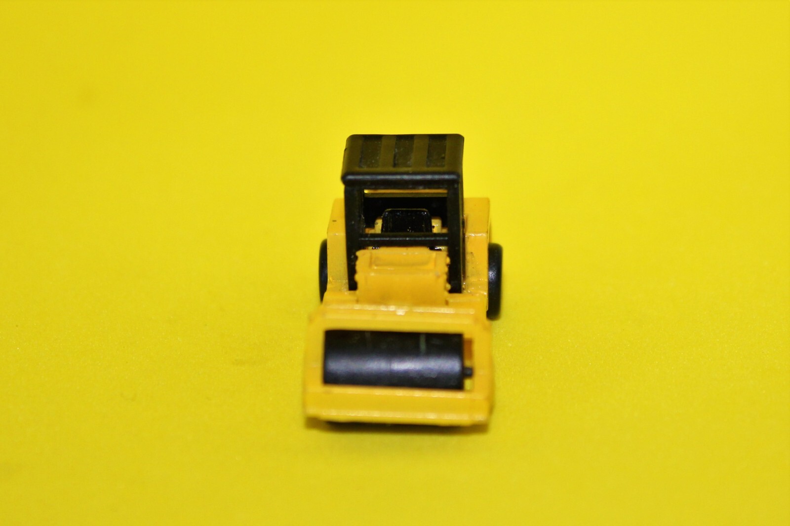 Vintage Micro Machines Construction Steamroller 1987 Galoob Yellow | eBay