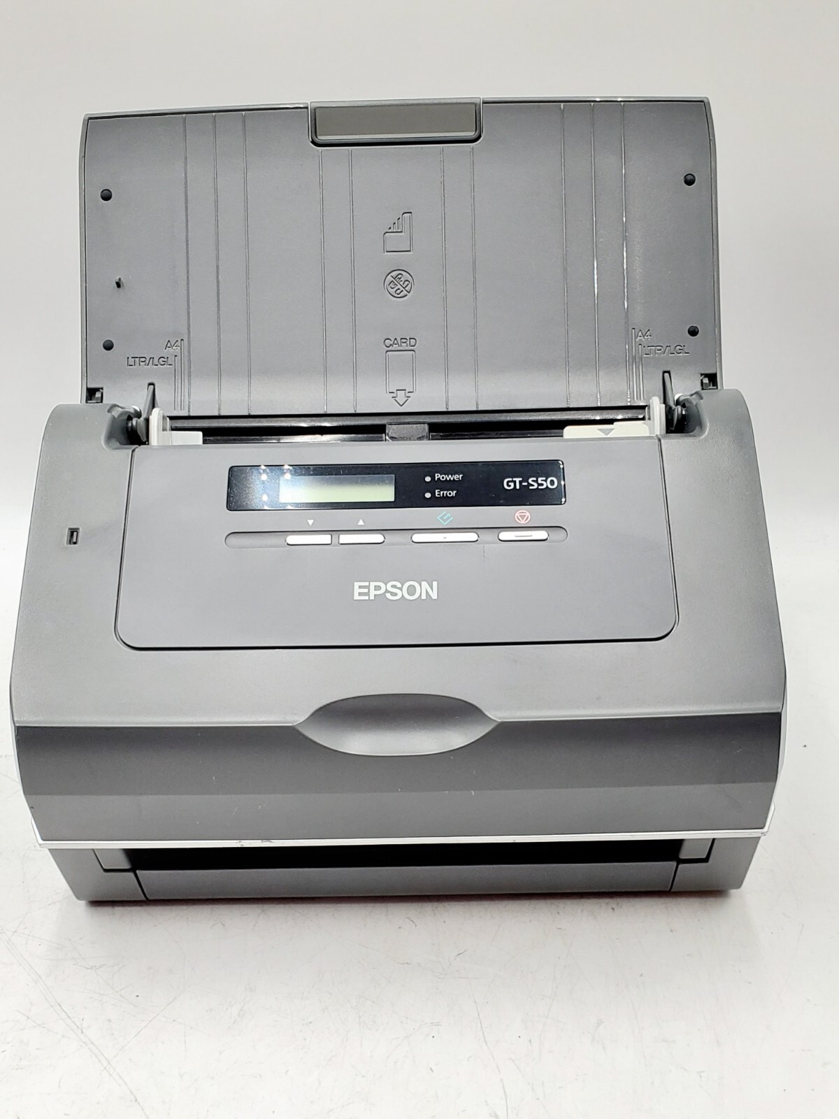 Epson GT-S50 Document Image Scanner, 600dpi, 25ppm/50ipm, 75-sheet ADF ...