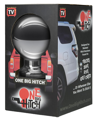 ONE BIG HITCH™ Oversized 12" Large Ball Receiver - Car Truck SUV - Joke ...