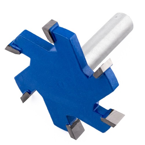 65mm x 7.5mm CNC Spoilboard Surface Planing Router Bit 6Flute 12mm ...