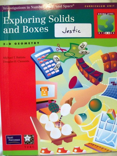 Investigations in Number, Data & Space: Exploring Solids & Boxes Gr 3 ...