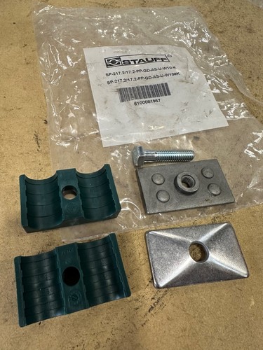 Stauff GR3 STNA12846 SP 319/19 PP GD AS U W10 K Twin Series Clamp ...