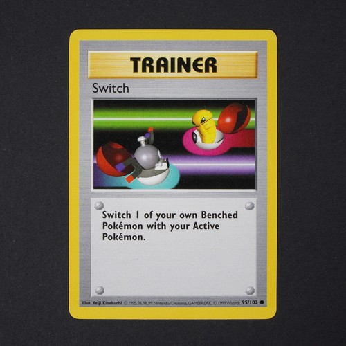SWITCH Base Set SHADOWLESS Pokemon Card 95/102 | eBay Australia