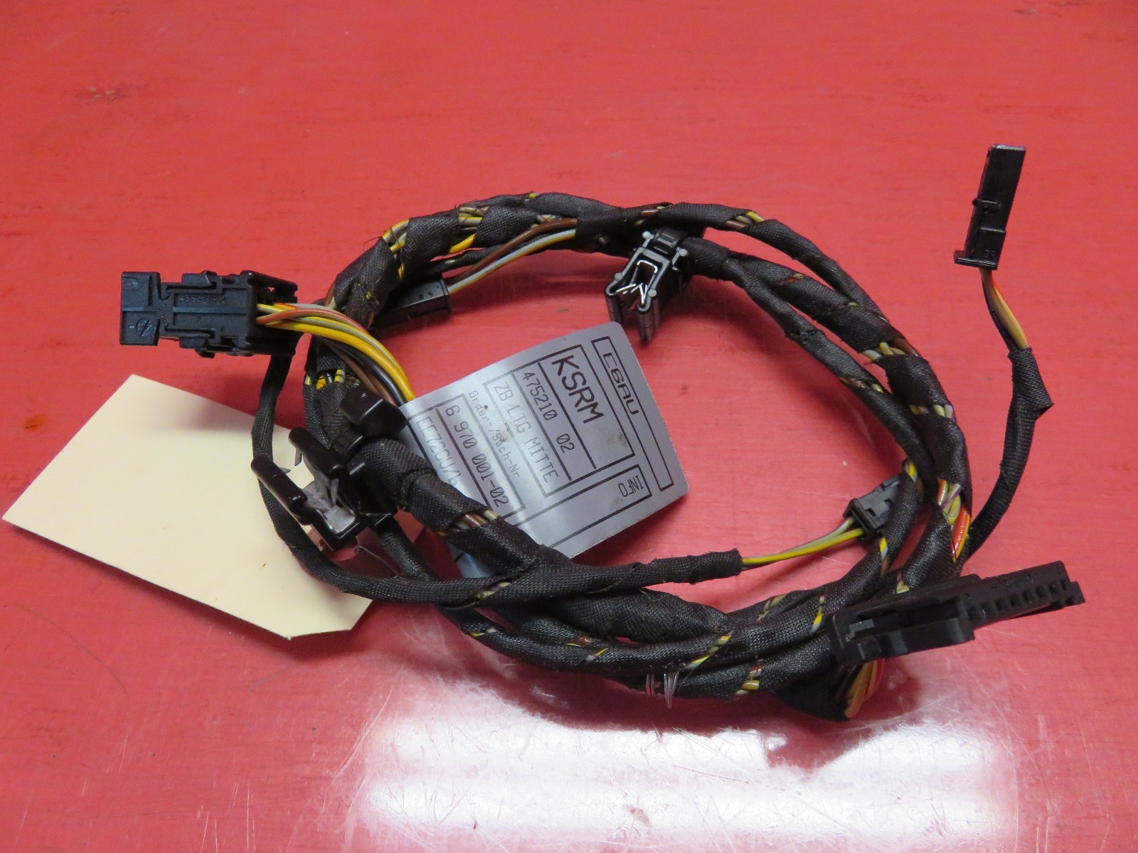 2006-2010 BMW M6 E63 OEM INTERIOR CENTER CONSOLE WIRE WIRING HARNESS ...