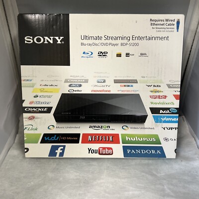 Sony BDP-S1200 Blu-Ray Disc DVD Player Remote BNIB 27242872769 | eBay