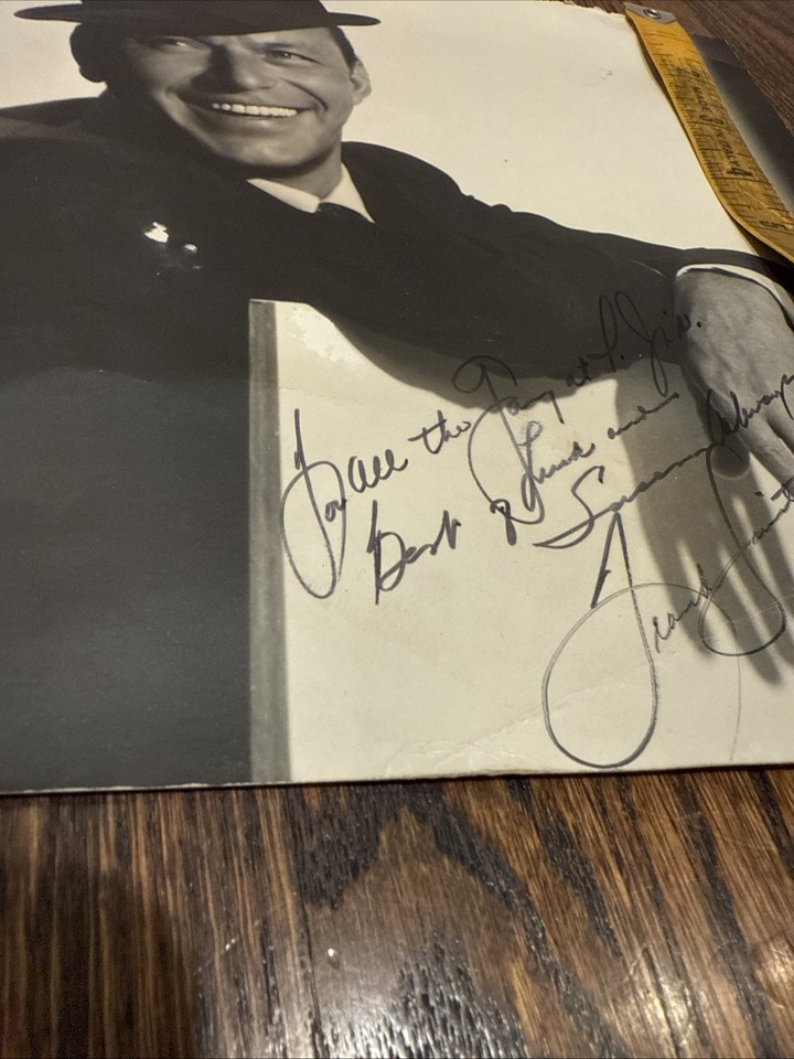 Original Frank Sinatra Signed Autographed Photo Photograph | eBay