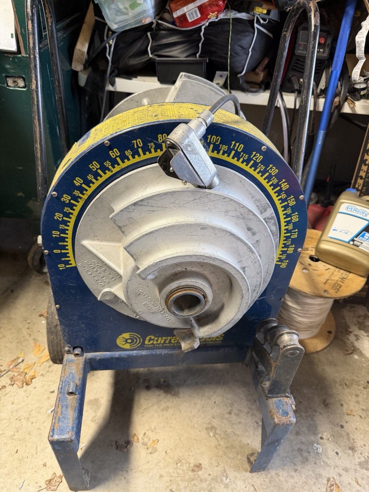 Current Tools 77 Bender with Bending Shoe for 1/2 in. to 2 in. EMT ...