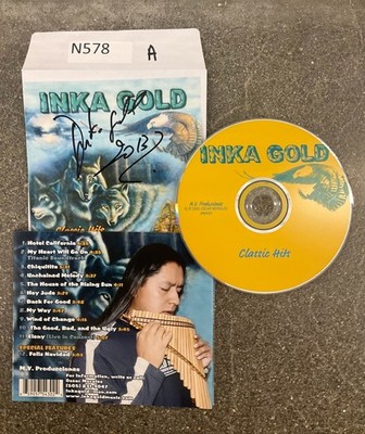 *Autographed Classic Hits By Inka Gold (CD, 2002 No Case #N578 | eBay