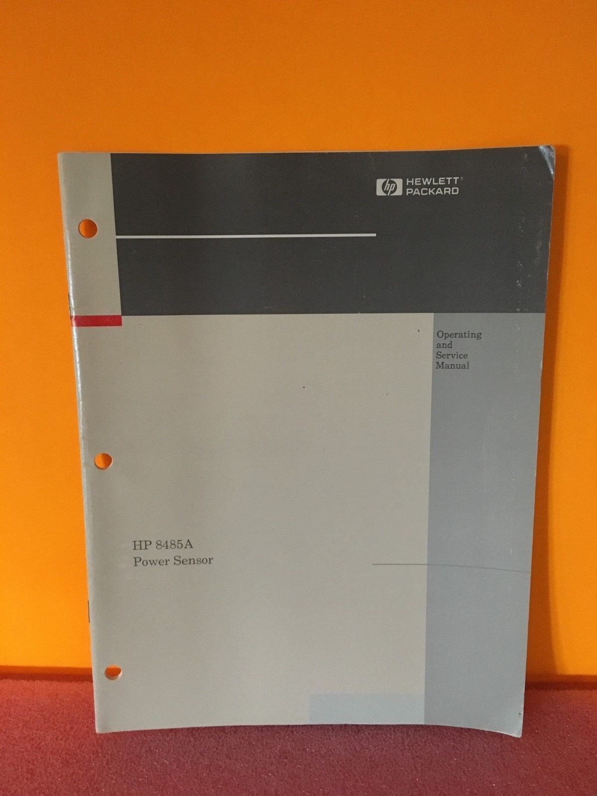 HP / Agilent 08485-90001 HP 8485A Power Sensor Operating + Service ...