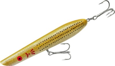 Cotton Cordell Pencil Popper 6" - Pearl Yellow - 1 oz Topwater Surface ...