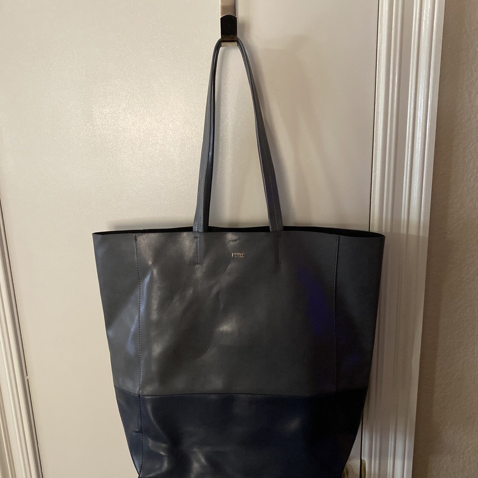 prive sorial vegan leather tote | eBay