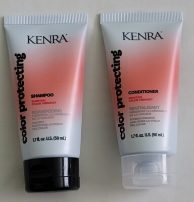 KENRA COLOR PROTECTING SHAMPOO And CONDITIONER SET Vibrancy Shiny ...