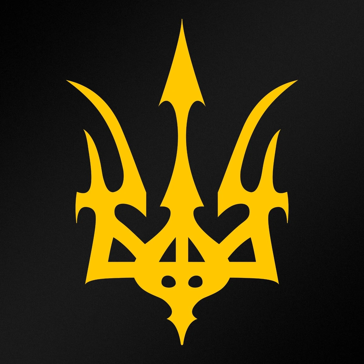 Ukrainian Tryzub Sticker
