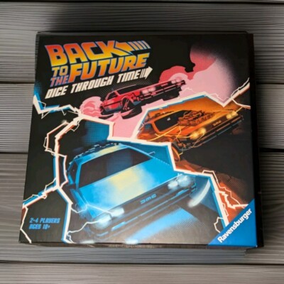 NEW RARE BACK TO THE FUTURE DICE THROUGH TIME BOARD GAME RAVENSBURGER ...