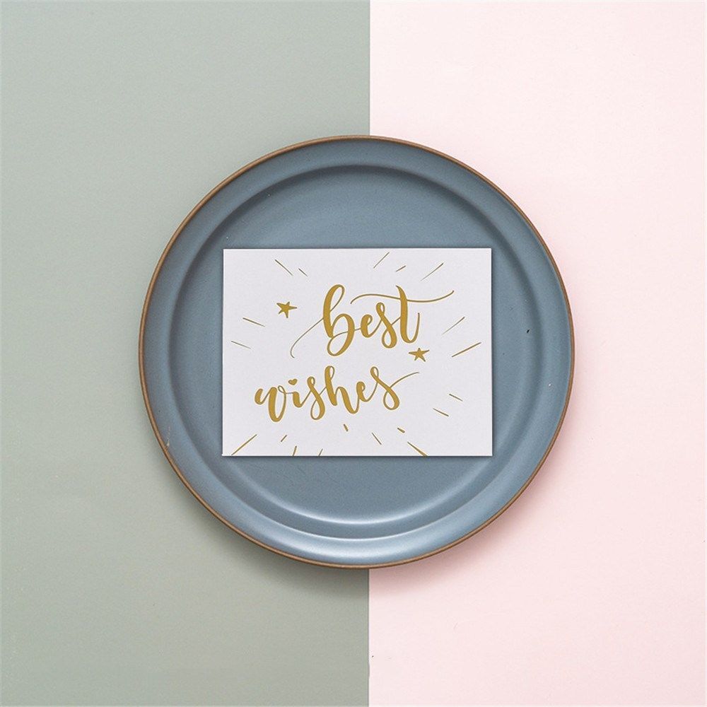 Best Wishes Postcard Happy Birthday Greeting Card Thanks Card Merry ...