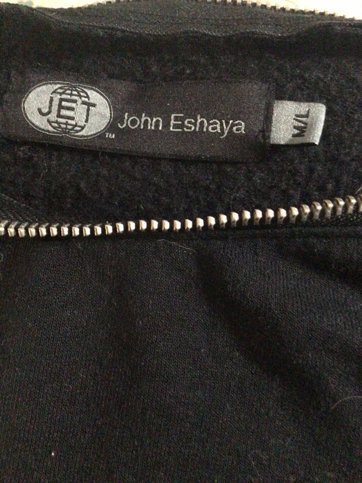 JET John Eshaya long sleeve Zipper Shoulder Sweatshi… - Gem