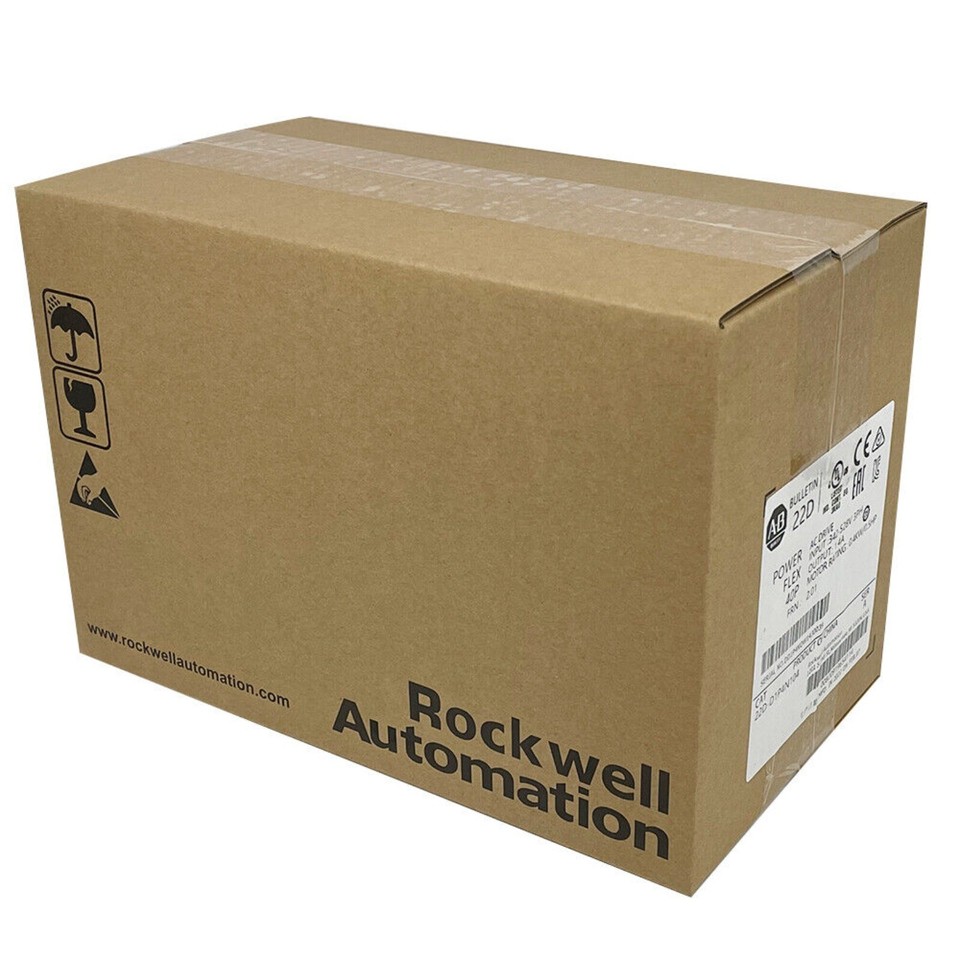 New Allen-Bradley 22D-D1P4N104 PowerFlex 40 0.4kW 0.5Hp AC Drive AB ...
