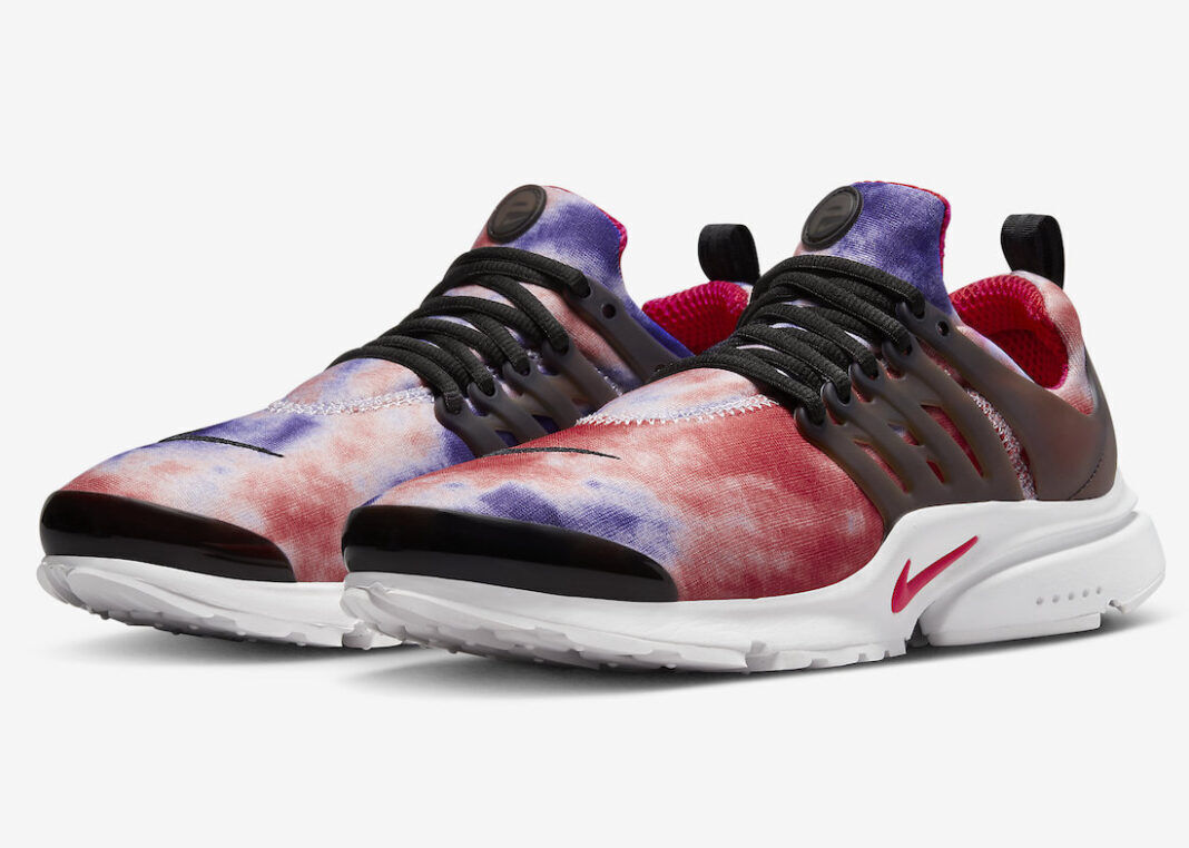 Size 10 - Nike Air Presto Tie-Dye - Doll University Red 2022 for sale ...