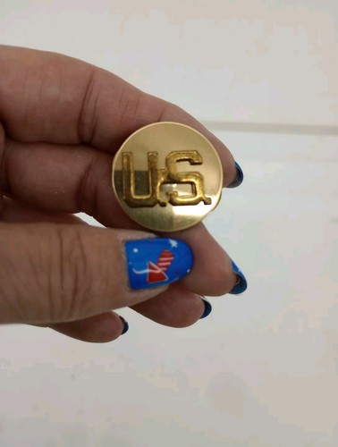 Vtg U.S. Lapel Hat Pin WW2 Brass US Army Infantry . | eBay