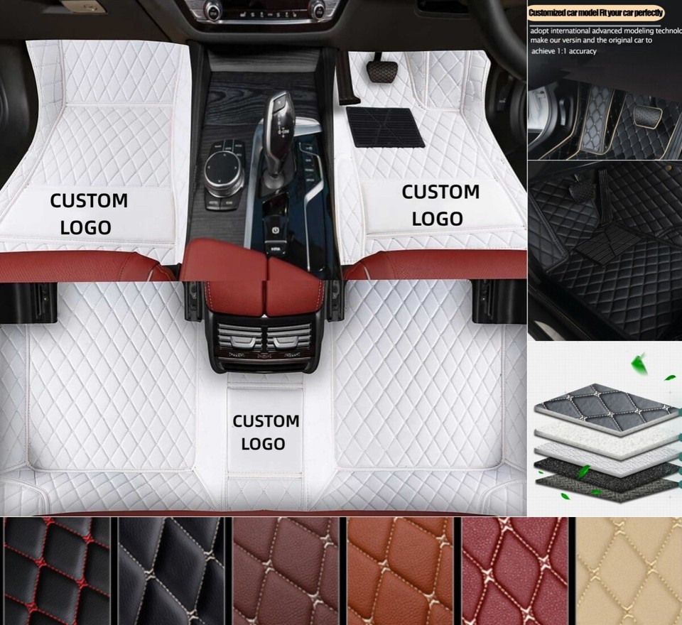 For Toyota Car Floor Mats RHD Custom Crown SUV Sedan Auto Liners Rugs ...