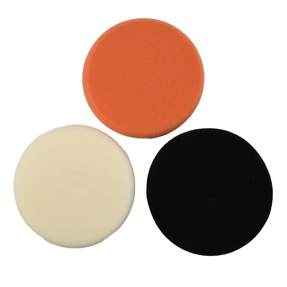 3 Pcs Polishing Sponges Waxing Buffing Pad Set Compound For Car ...
