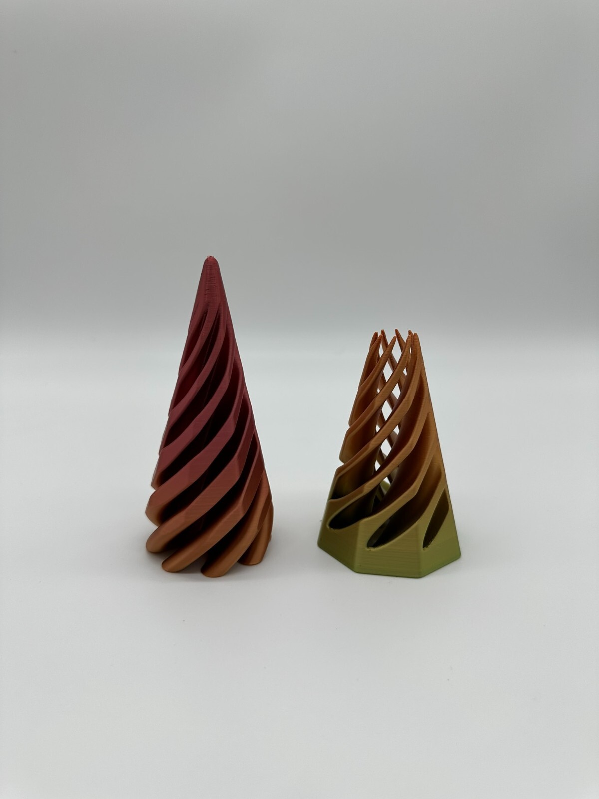 Vortex Rainbow Fidget Octagonal Toy Cone 3D Infinity Impossible Spiral ...