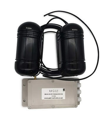 GSM AUTO DIALER WITH 100 METRE SENSOR BEAM - OUTDOOR ALARM - FULL KIT ...