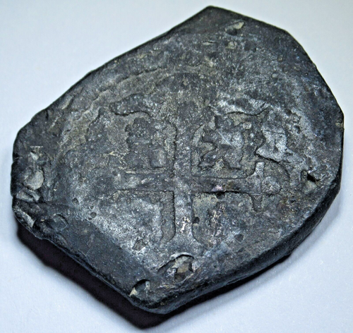 1731 Mexico Non-Regal Contemporary Forgery 8 Reales 1700's Antique Cob ...