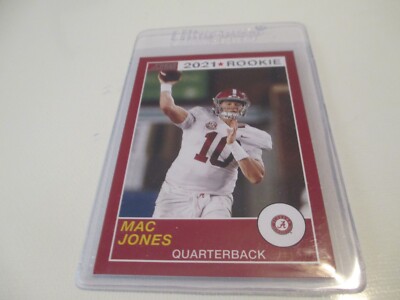 2021 Score Mac Jones New England Patriots RC Football Card | eBay