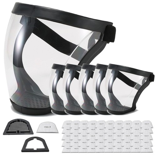 Anti-Fog Full Face Active shields Protection Visible Expression ...
