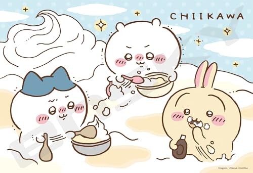 ENSKY Chiikawa Double Cream 26 x 38 cm Jigsaw Puzzle 300 Pieces JIGSAW PUZZLE | eBay