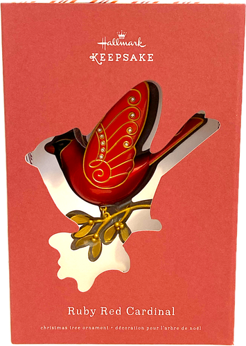 2015 Hallmark Keepsake Ornament Ruby Red Cardinal NIB Beauty of Birds ...