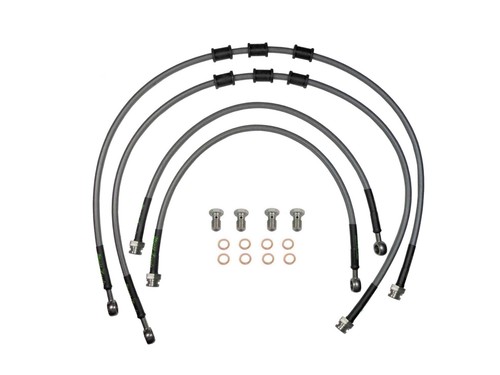 VW BEETLE TURBO BRAIDED BRAKE LINES HOSES PIPES CUSTOM LONG REAR LINE ...