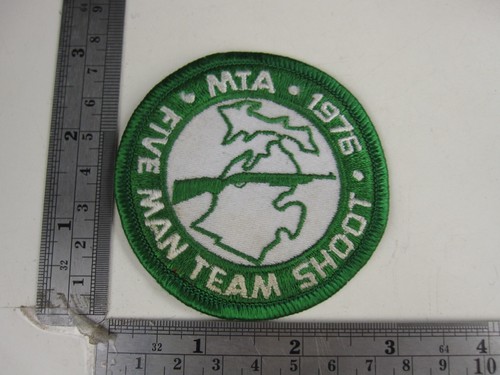 1976 MTA Five Man Team Shoot Hunting Shooting Related Patch BIS | eBay