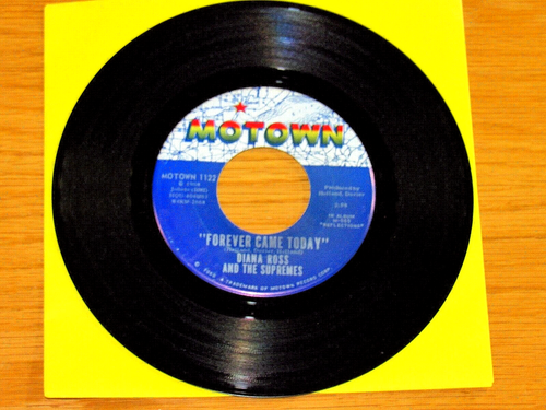 SOUL 45 RPM - THE SUPREMES - MOTOWN 1122 - "FOREVER CAME TODAY/TIME ...