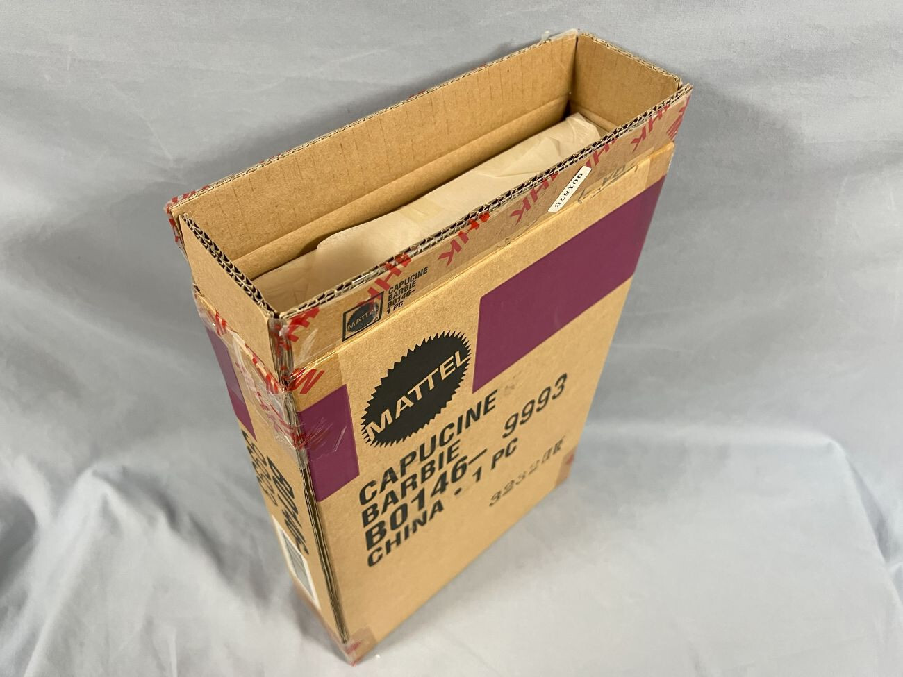 BARBIE Capucine Silkstone Doll NRFB, B0146 BFMC Gold Label ORI TISSUE W ...