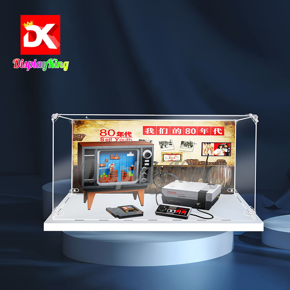 DK-Display case with screw for Lego Nintendo Entertainment System71374 ...