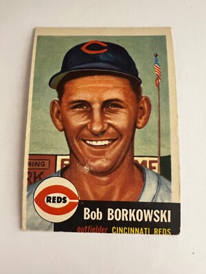 1953 Topps - #7 Bob Borkowski - MINT - PACK FRESH 🔥 | eBay