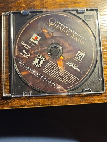 PlayStation 3 Enemy Territory Quake Wars PS3 GAME DISC ONLY | eBay